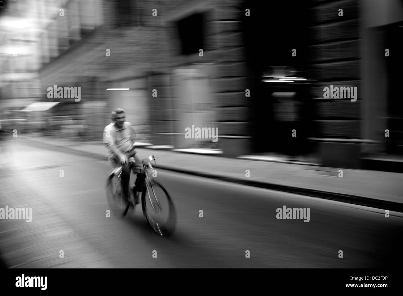 Speed bikes Black and White Stock Photos & Images - Alamy