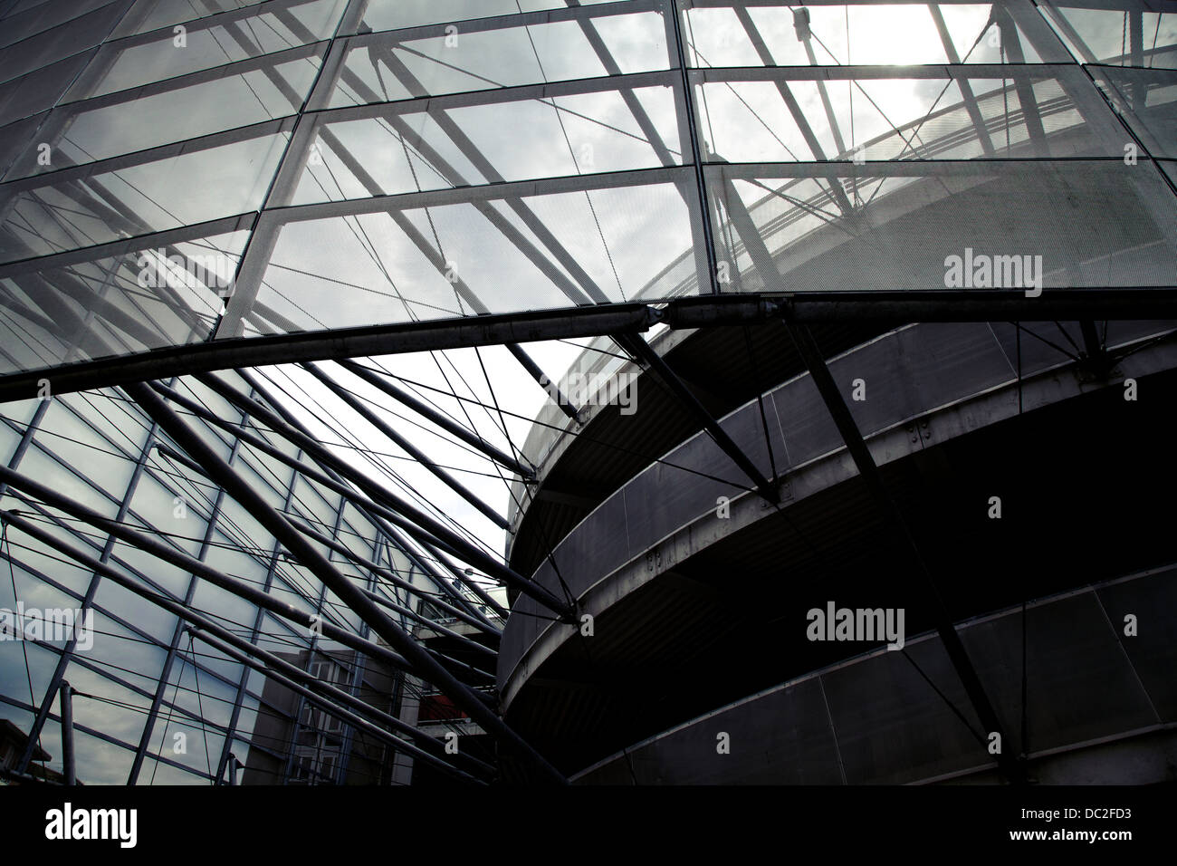 concrete and metal Stock Photo - Alamy