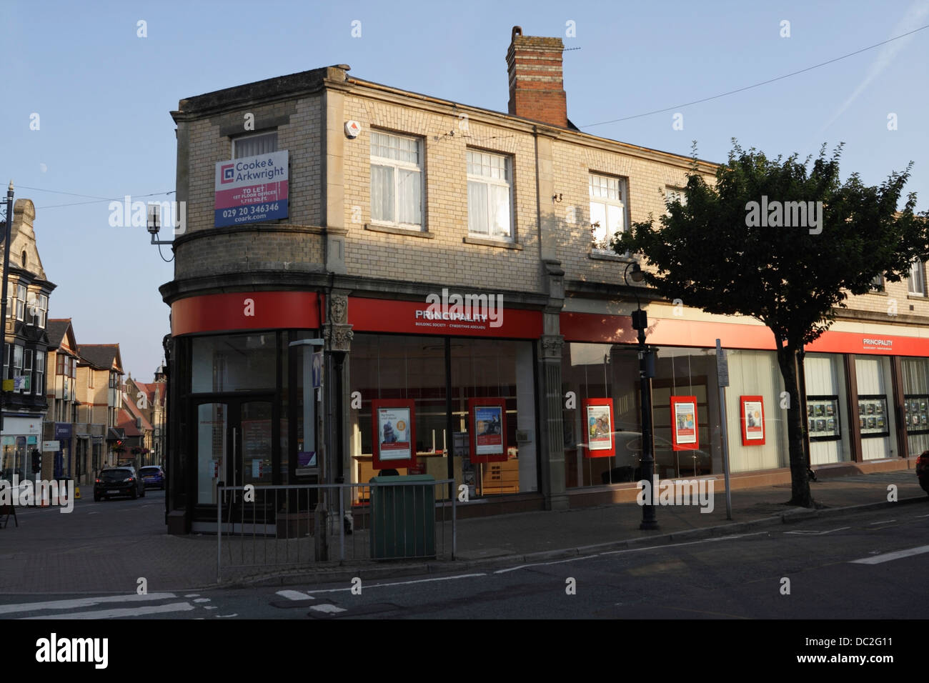 Principality Building Society branch in Penarth Town centre Stock Photo ...