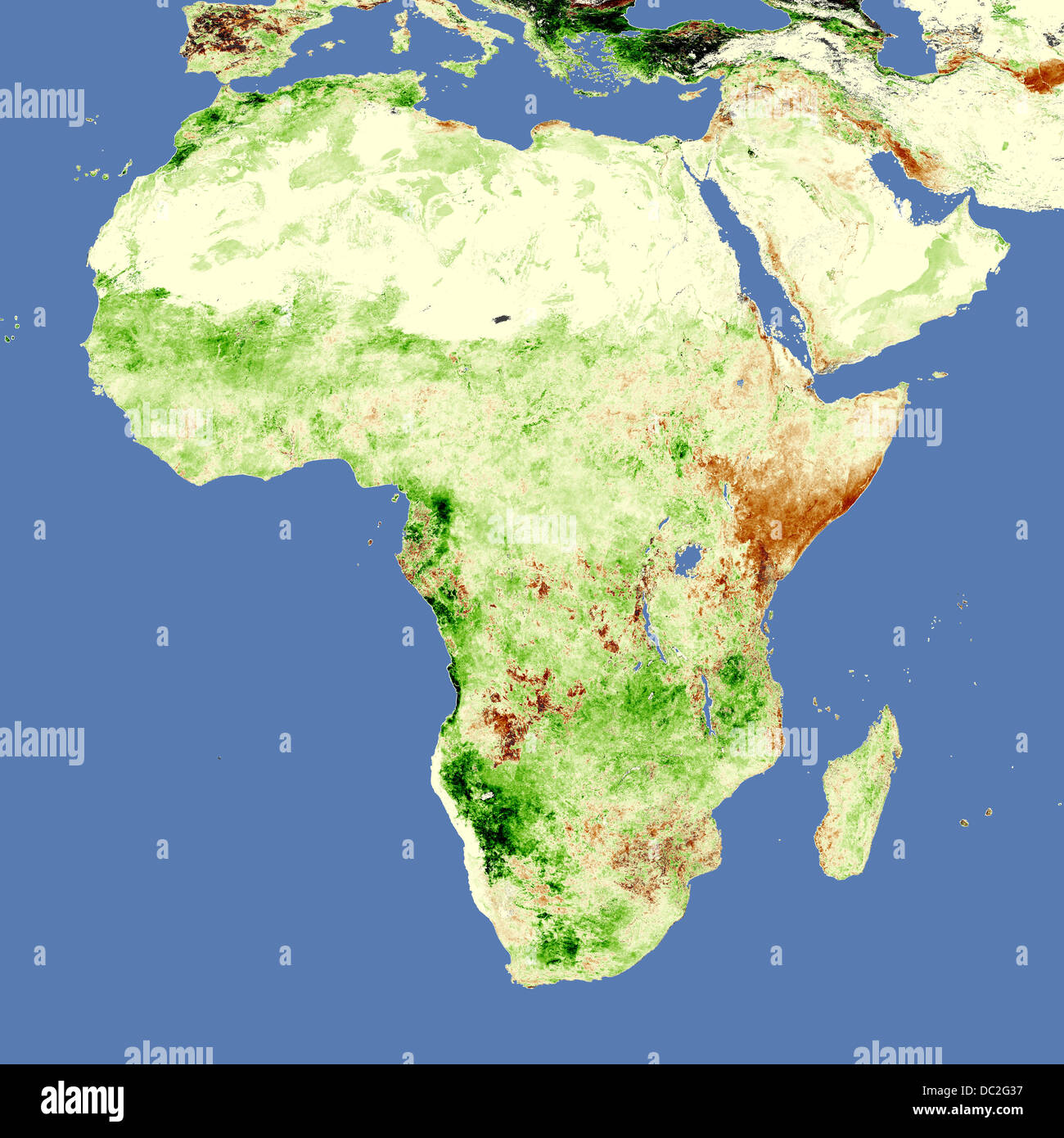 Drought In Africa Graph