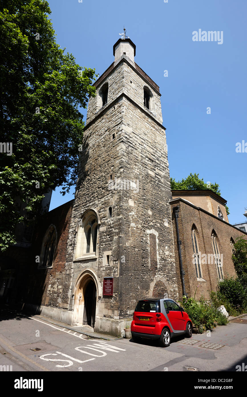 St Bartholomew the Less church london england uk Stock Photo - Alamy