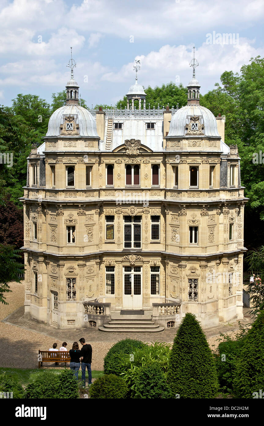 The castle of Monte-Cristo, the house of Alexandre Dumas, le Port-Marly ...