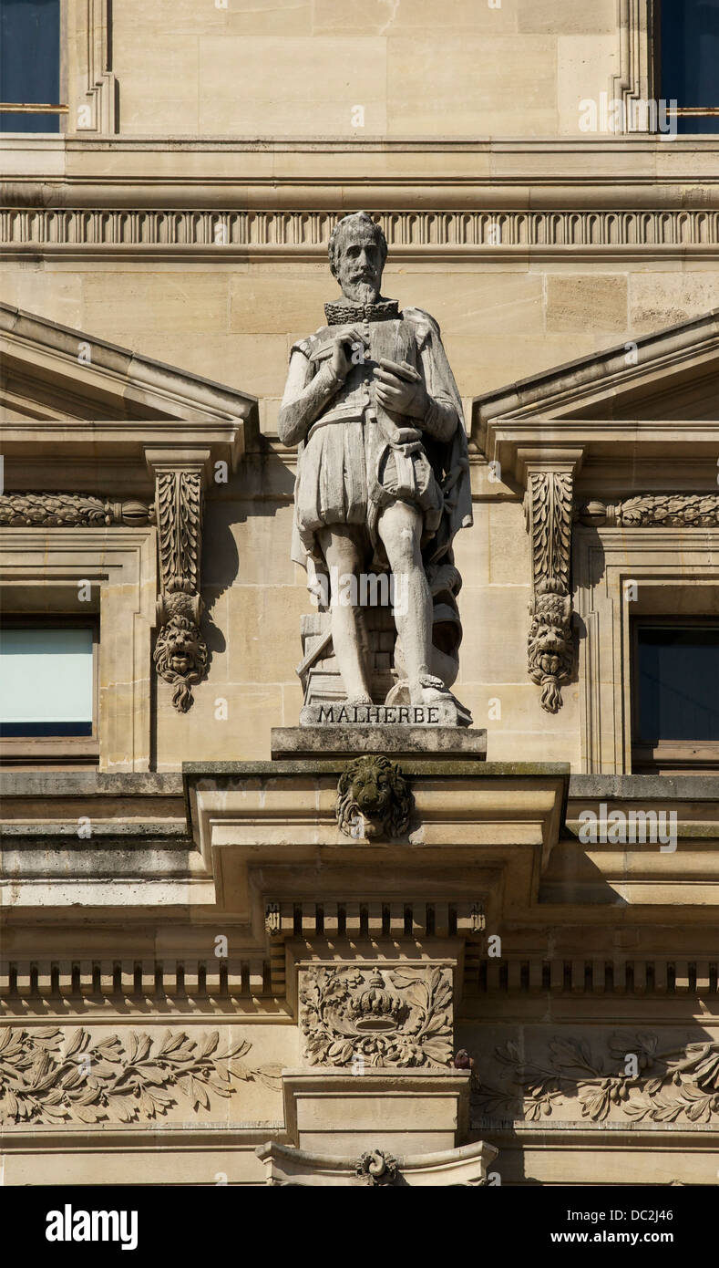 Statue of francois de malherbe hi-res stock photography and images - Alamy