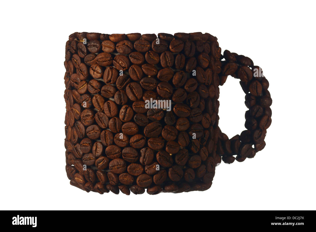 coffee bean cup Stock Photo - Alamy