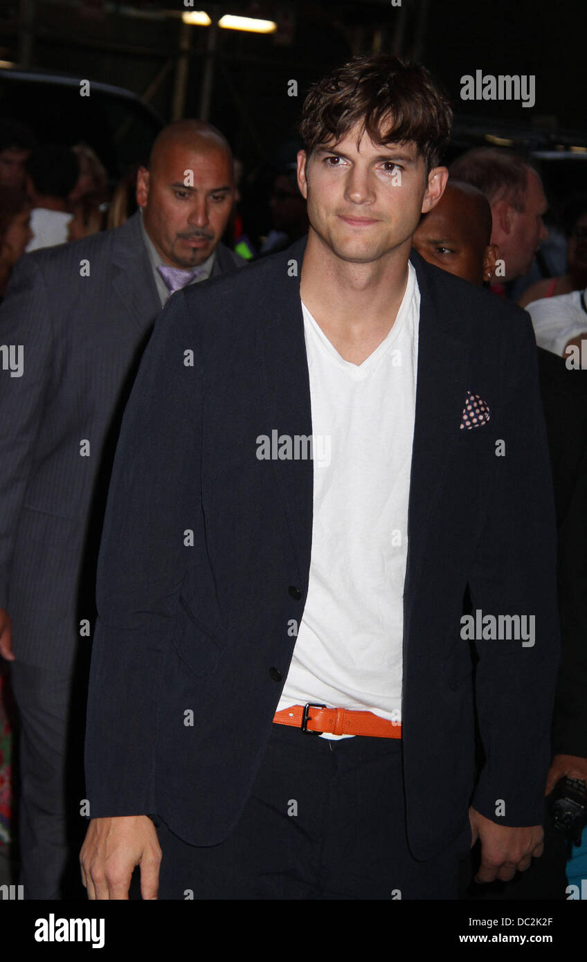 New York, New York, USA. 7th Aug, 2013. Actor ASHTON KUTCHER attends ...
