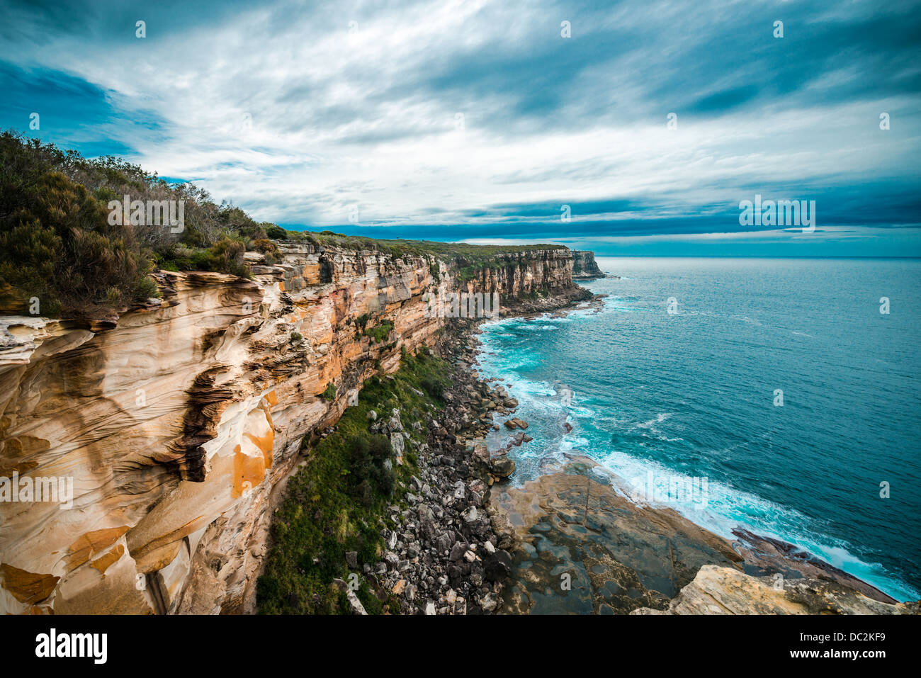 Cliffs of north head sydney hi-res stock photography and images - Alamy
