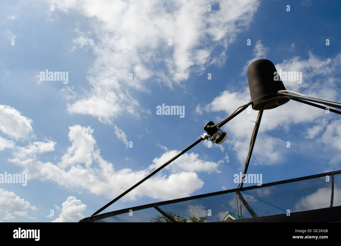 The Satellite Signal Wave Receiver Dish for Television 205 Stock Photo ...