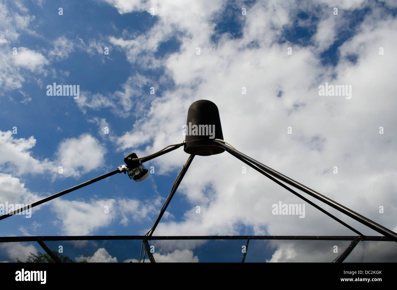 The Satellite Signal Wave Receiver Dish for Television 206 Stock Photo ...