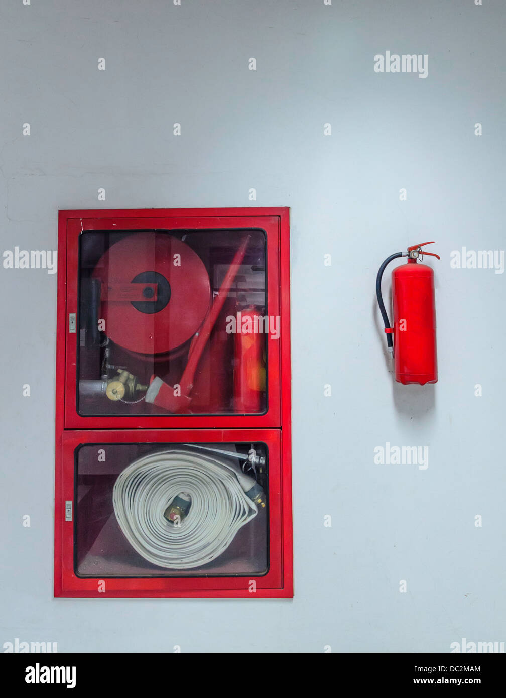 Many devices prepared for use in firefighting Stock Photo - Alamy