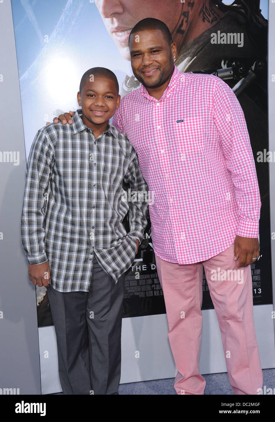 Westwood, California, USA. 7th Aug, 2013. Anthony Anderson & Nathen ...