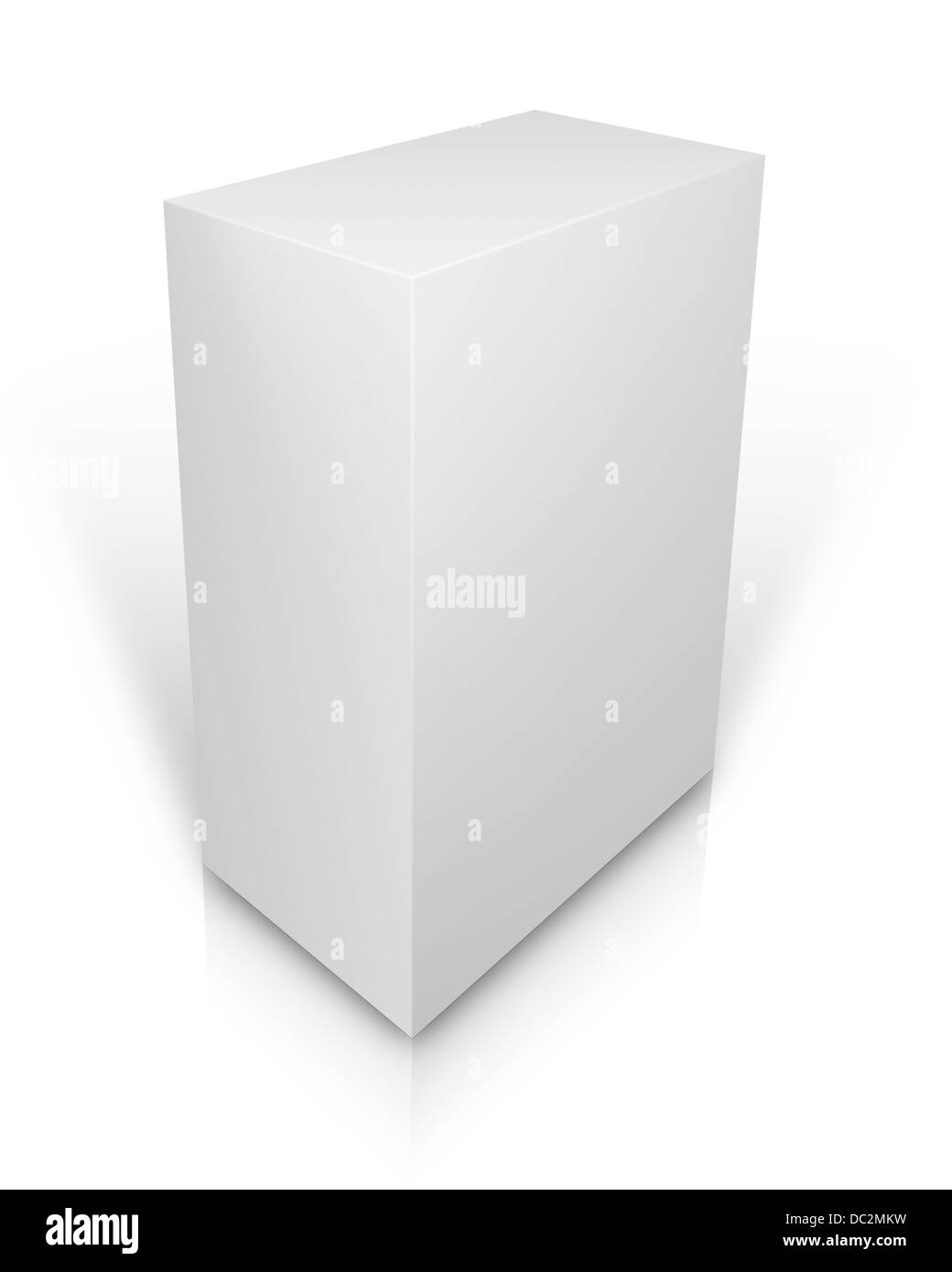 High-res blank box over white You can fill in your own graphic Stock ...