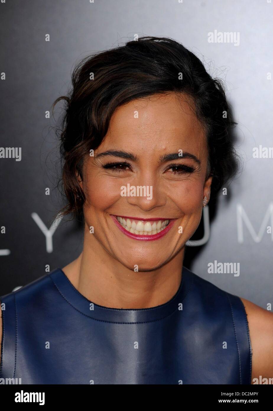 Los Angeles, CA. 7th Aug, 2013. Alice Braga at arrivals for ELYSIUM ...