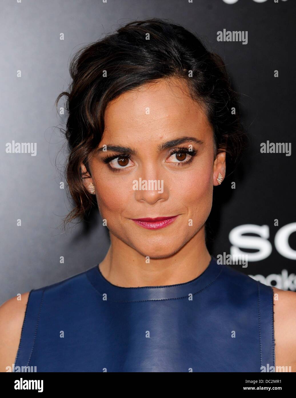 Los Angeles, CA. 7th Aug, 2013. Alice Braga at arrivals for ELYSIUM ...