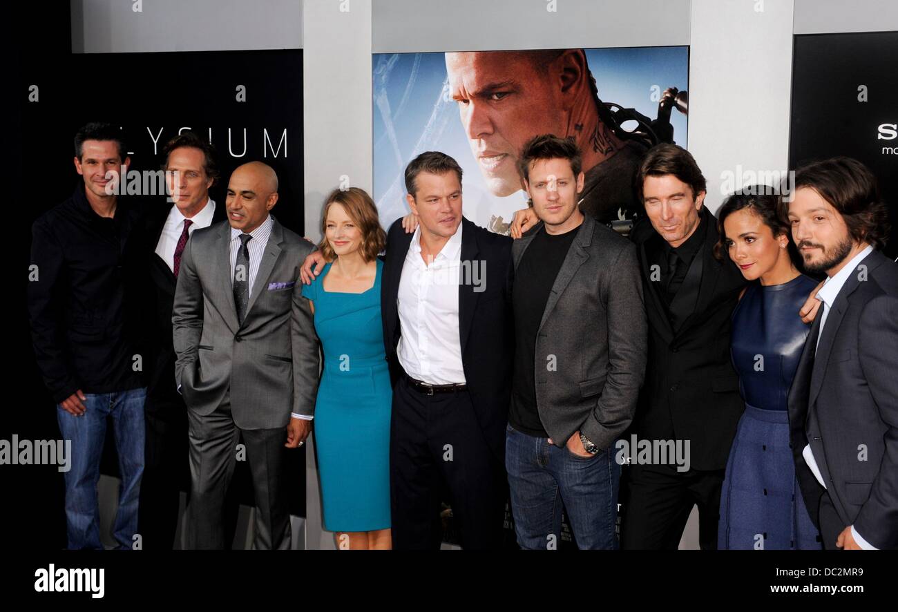Los Angeles, CA. 7th Aug, 2013. Simon Kinberg, William Fichtner, Faran ...