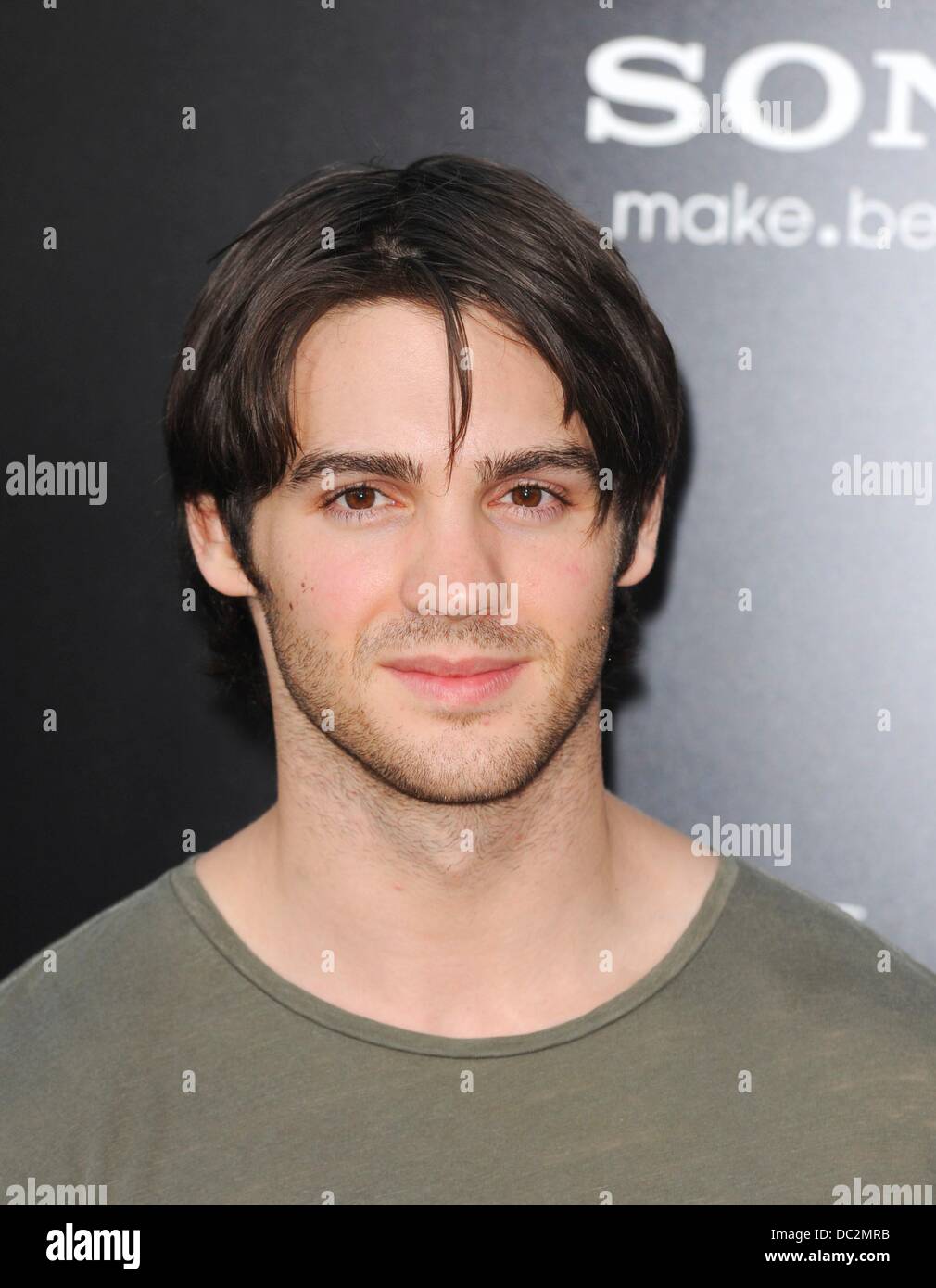 Los Angeles, CA. 7th Aug, 2013. Steven R. McQueen at arrivals for ...
