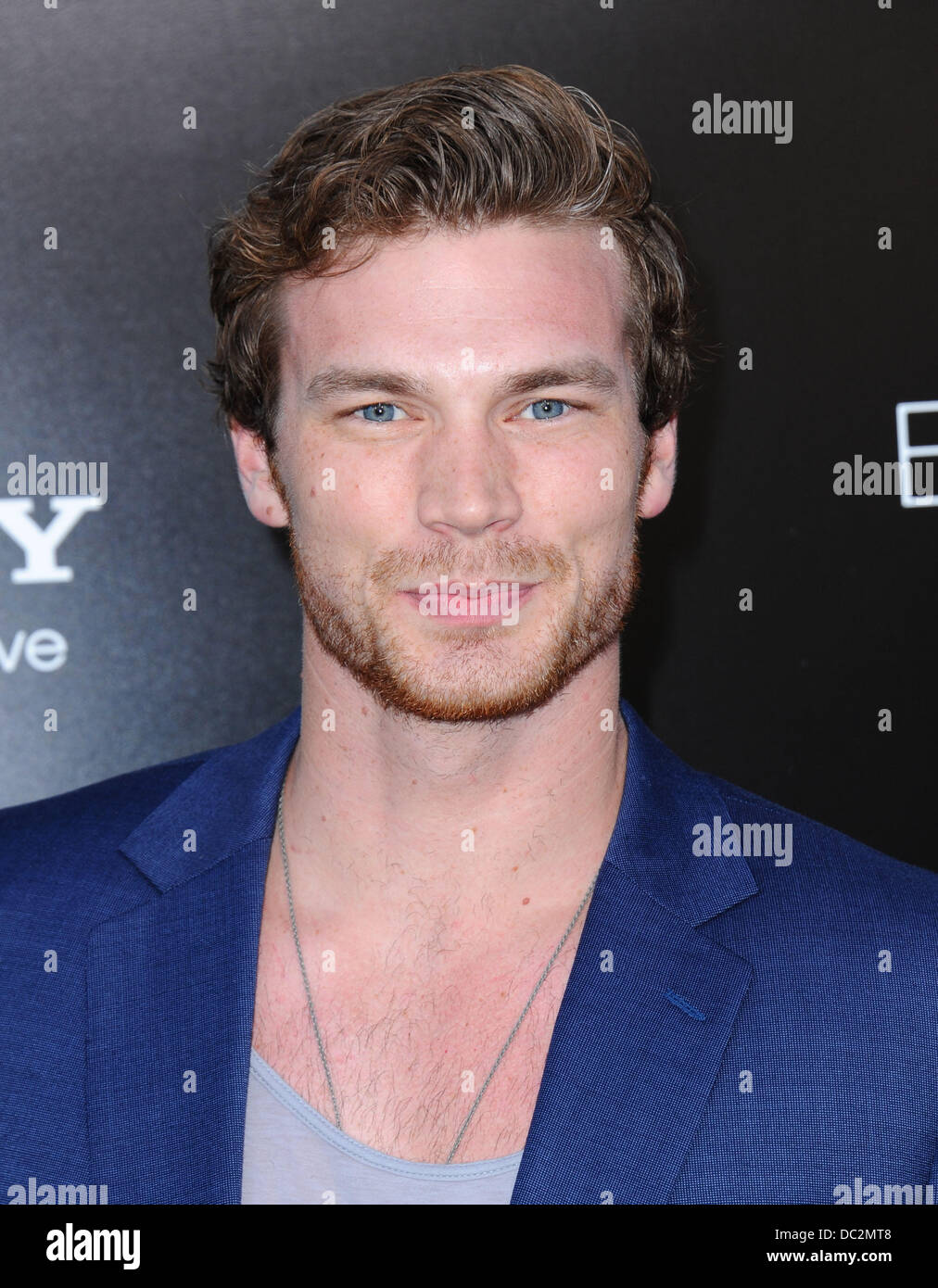 Los Angeles, California, USA. 7th Aug, 2013. Derek Theler attending the ...