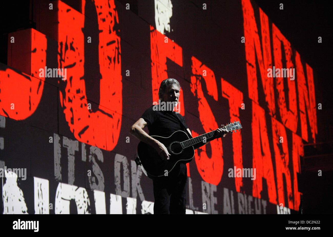 Prague, Czech Republic. 7th Aug, 2013. British singer, musician and ...