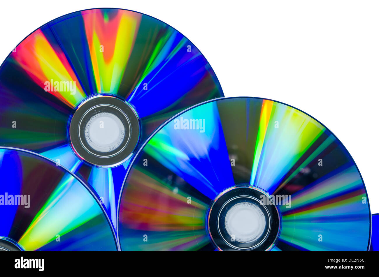 CD dvd or compact disk on white background Stock Photo - Alamy
