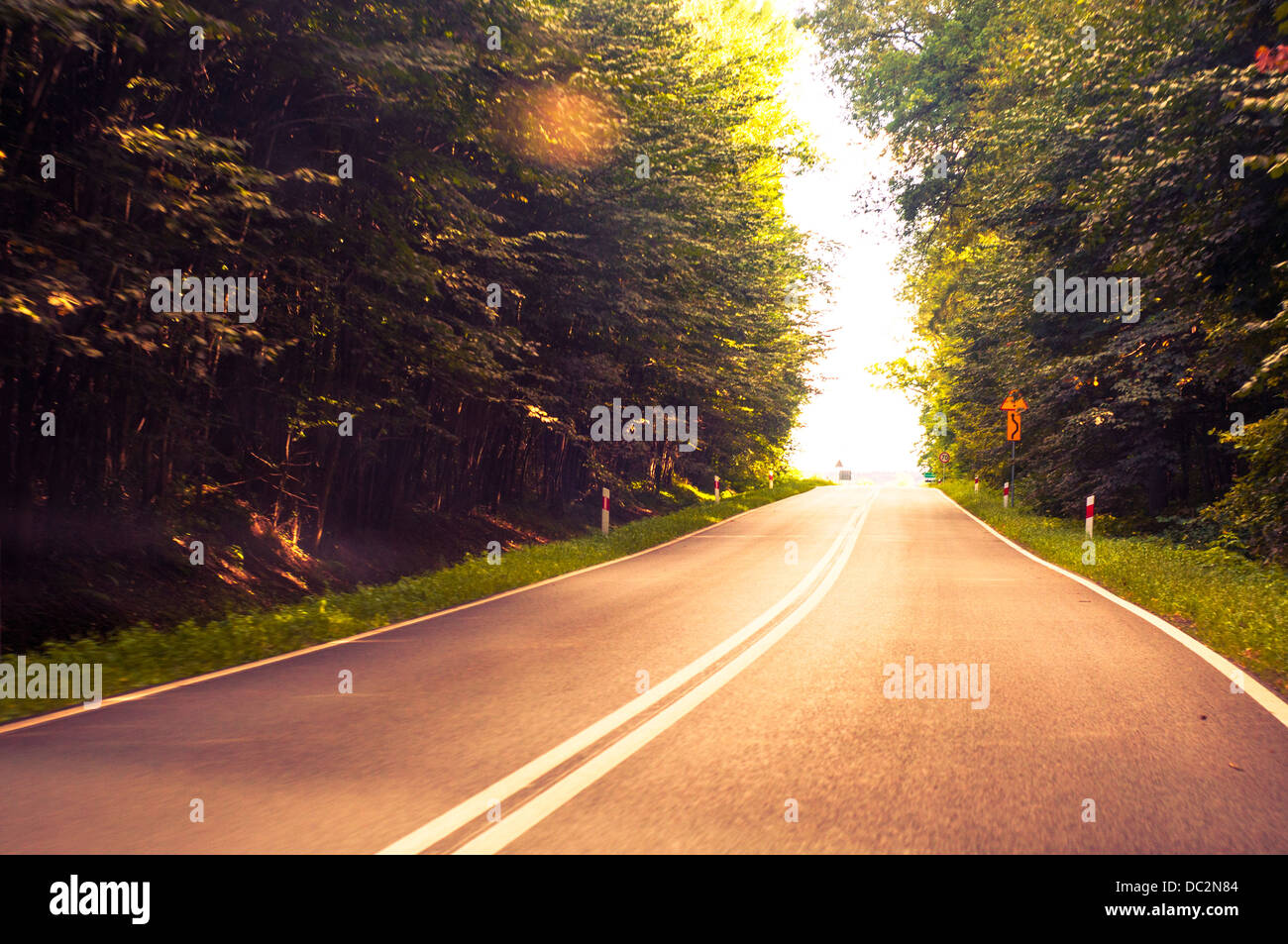 An image of highway road Stock Photo - Alamy