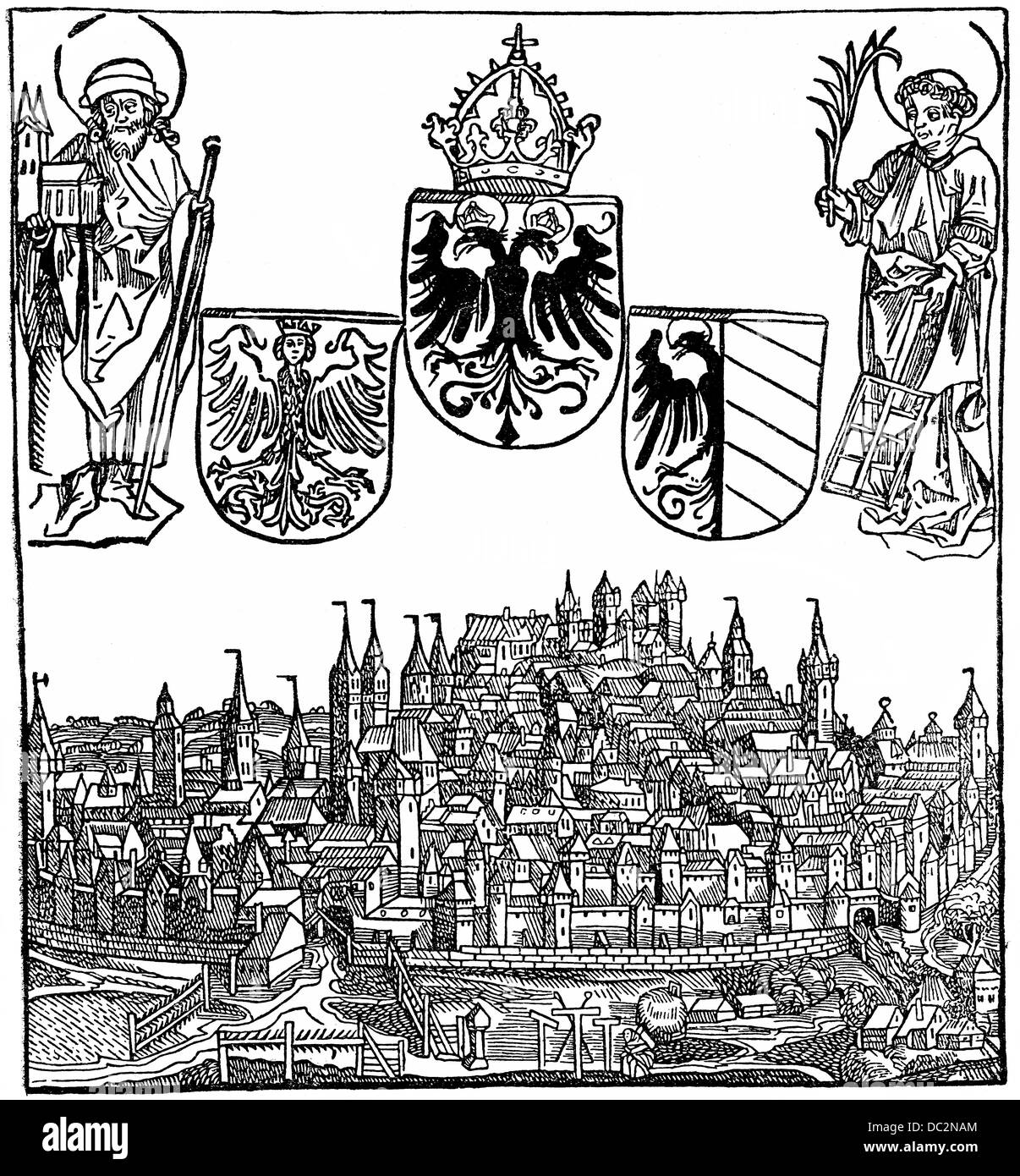 Germany bayern bavaria nuremberg Black and White Stock Photos & Images ...