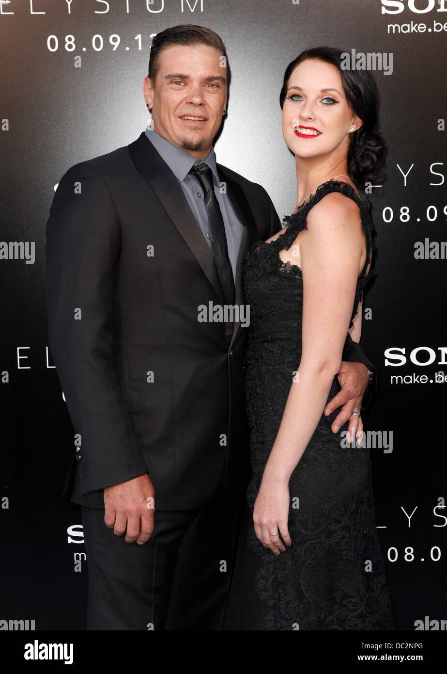 Los Angeles, CA. 7th Aug, 2013. Brandon Auret at arrivals for ELYSIUM ...