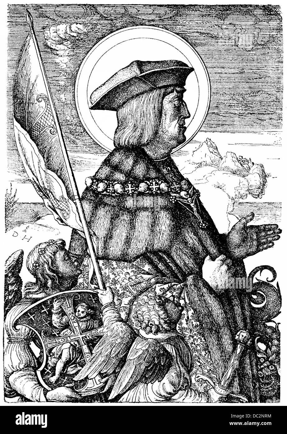 German roman emperor king Black and White Stock Photos & Images - Alamy