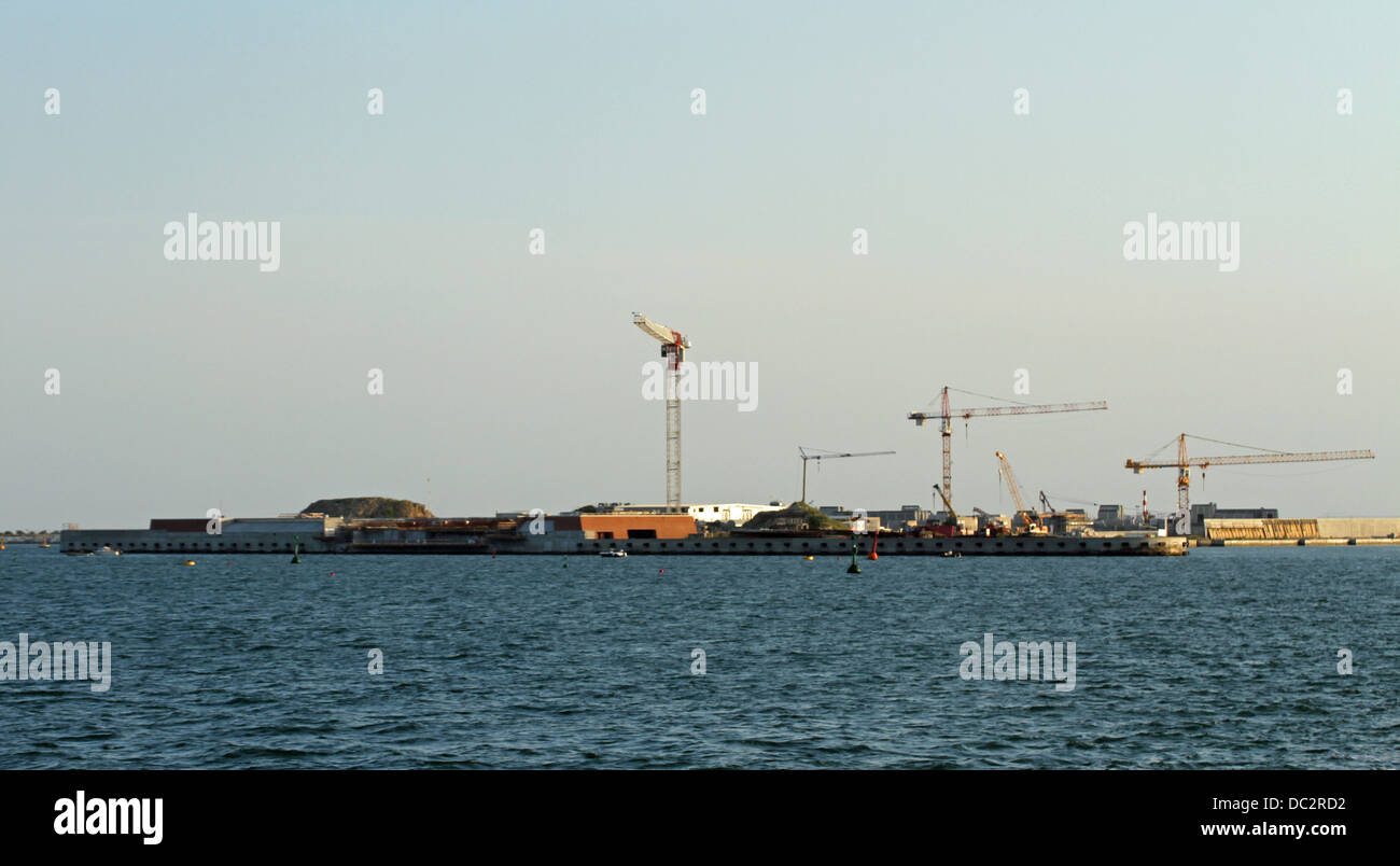 Dam called MOSE PROJECT in the Adriatic Sea near Venice 02 Stock Photo ...