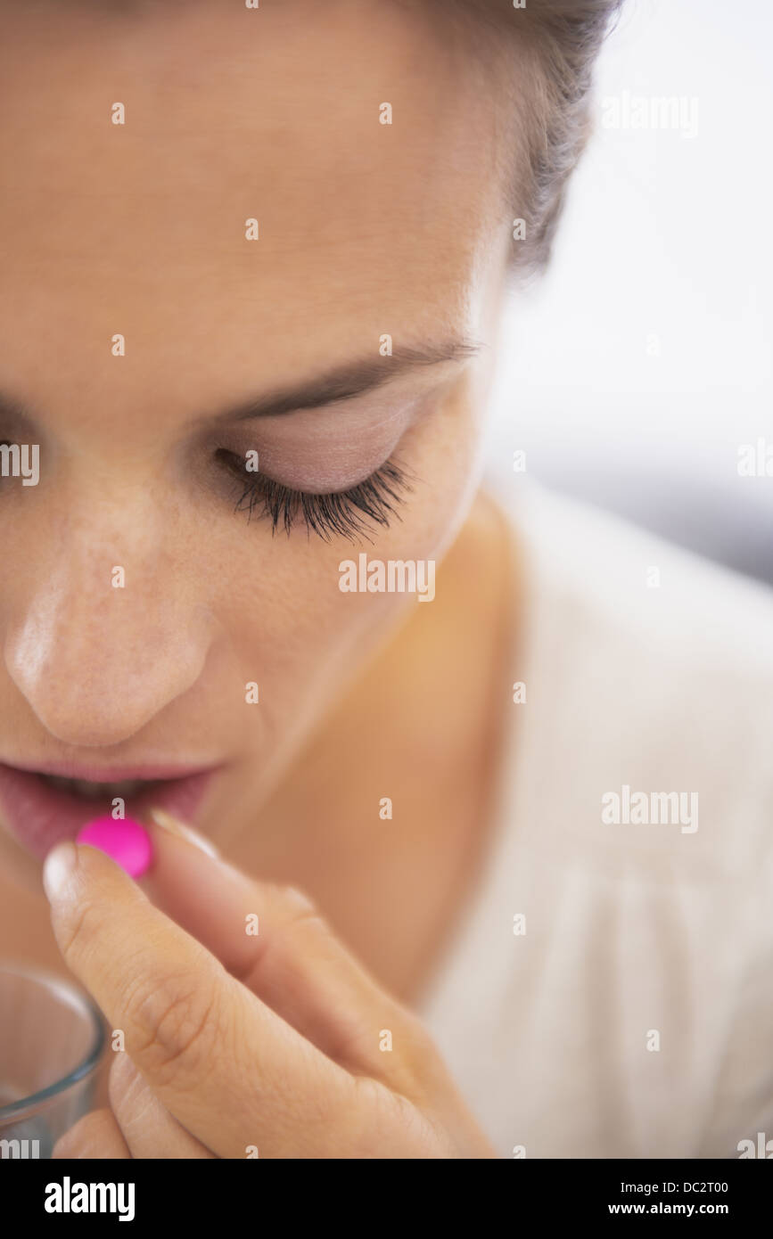Eating pill hi-res stock photography and images - Alamy