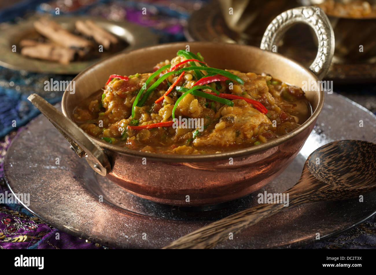 Chicken Dhansak High Resolution Stock Photography and Images - Alamy