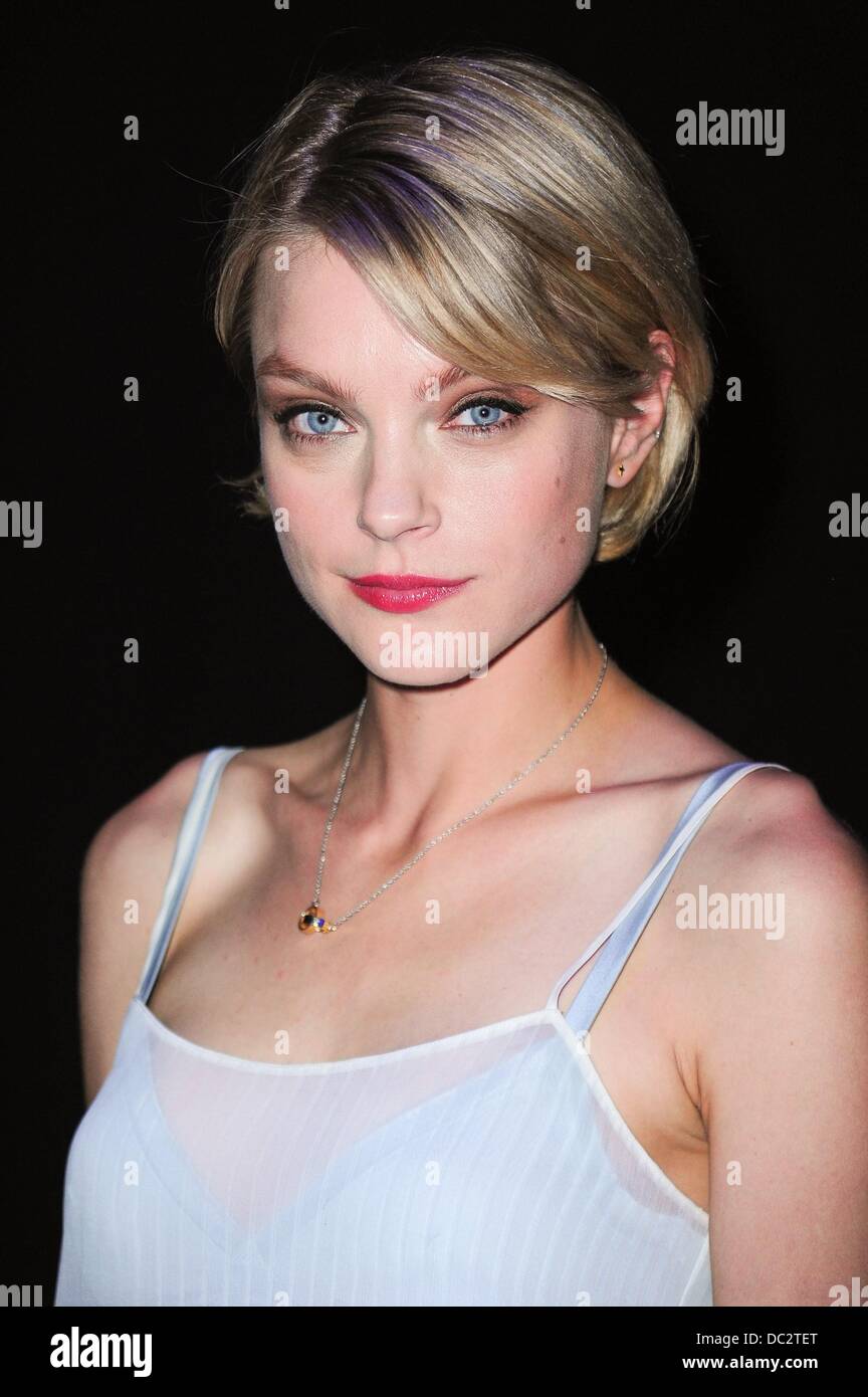 New York, NY. 7th Aug, 2013. Jessica Stam at arrivals for G-Shock's ...