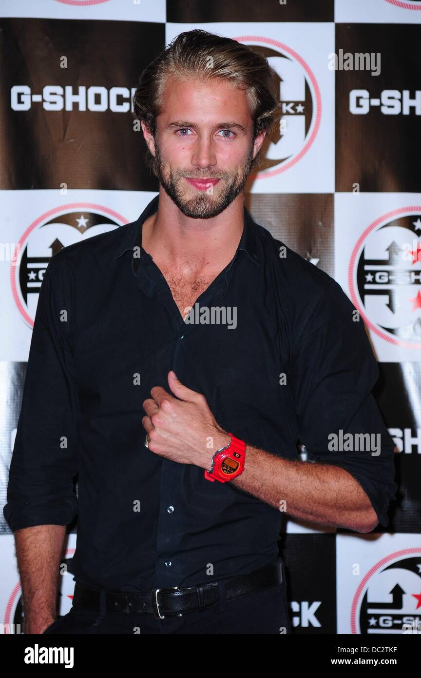 New York, NY. 7th Aug, 2013. Tom Bull at arrivals for G-Shock's SHOCK ...