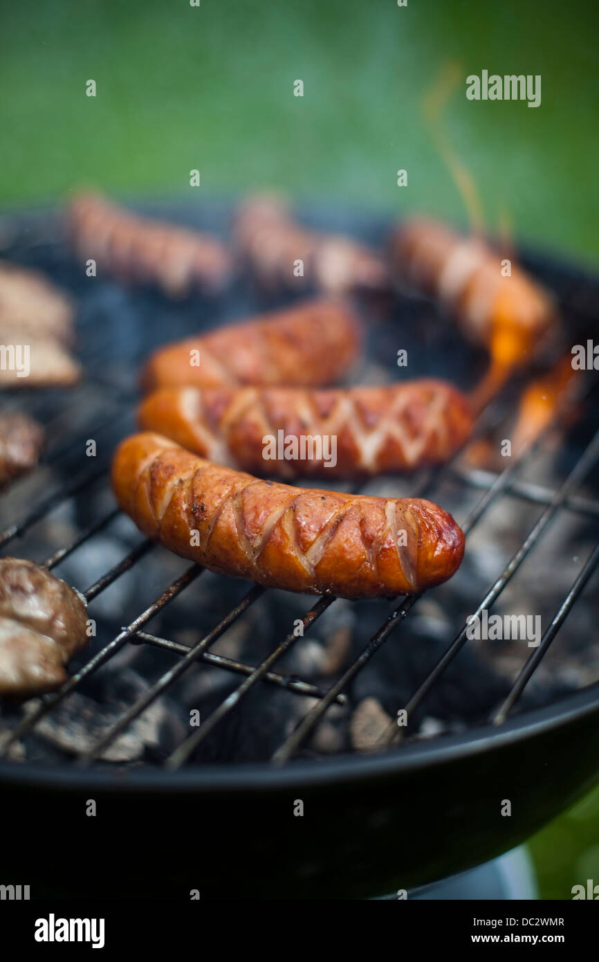 BBQ, Grilling time Stock Photo - Alamy