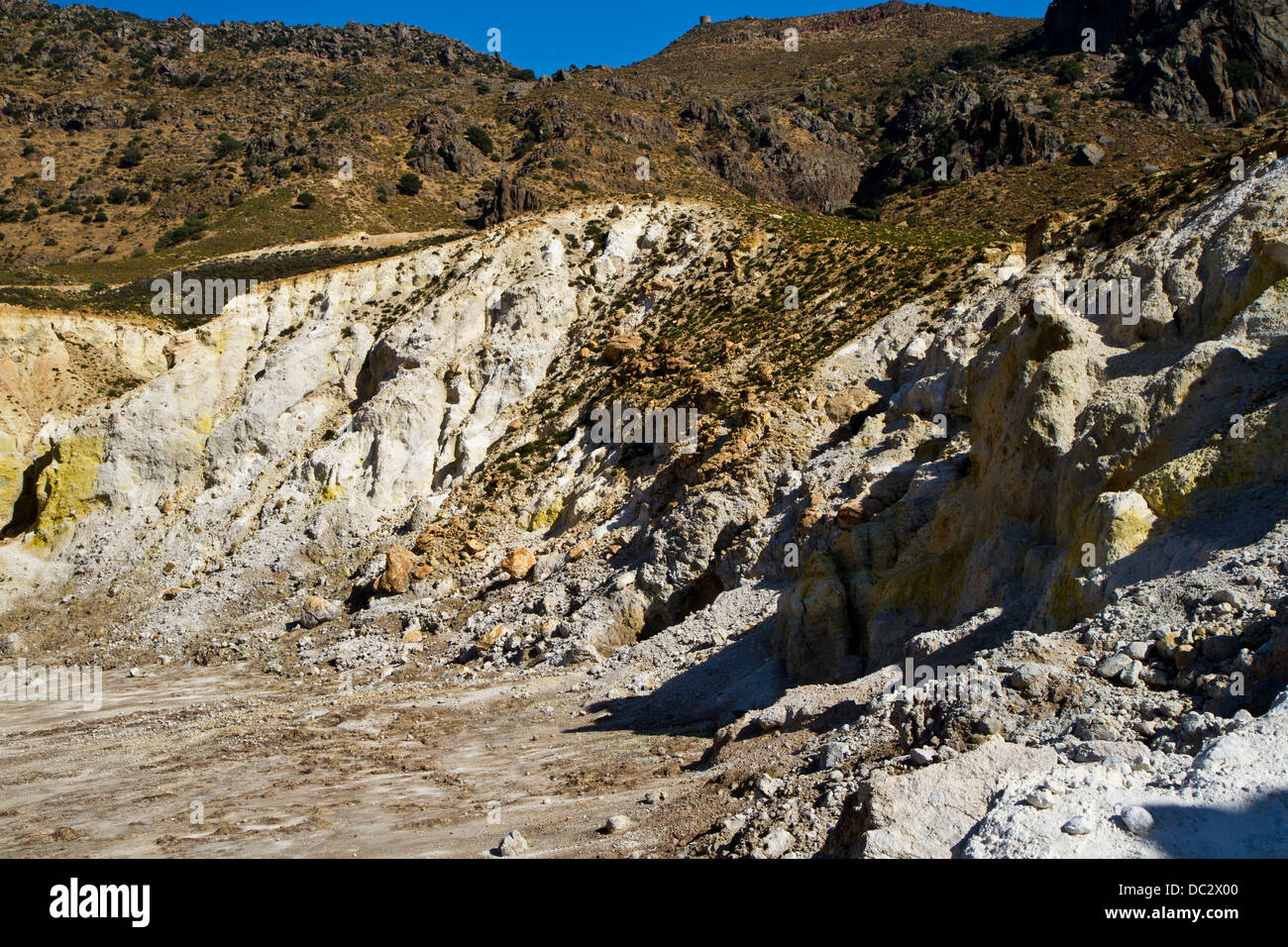 Nisyros Volcanic Island Greece Stock Photo - Alamy