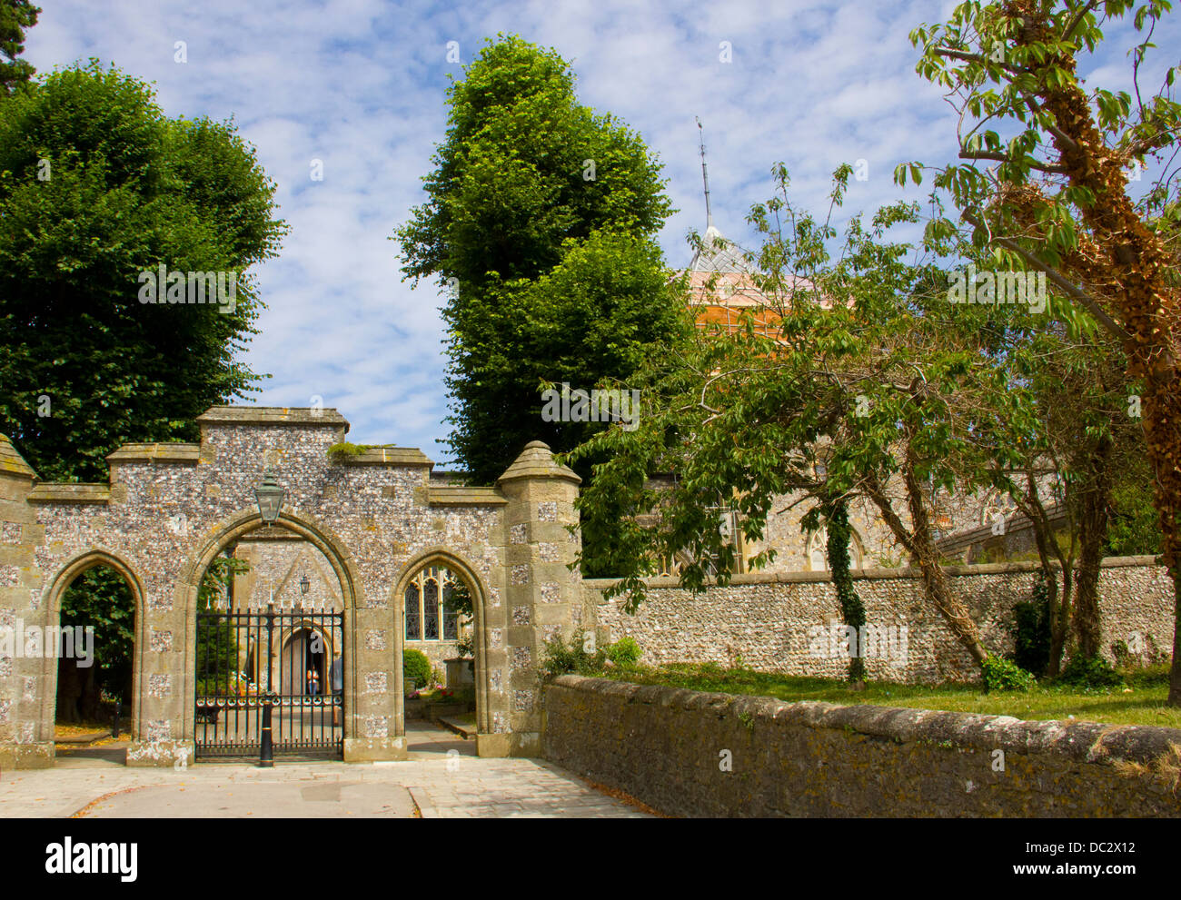 Castle Gate Arundel Castle Arundel High Resolution Stock Photography ...
