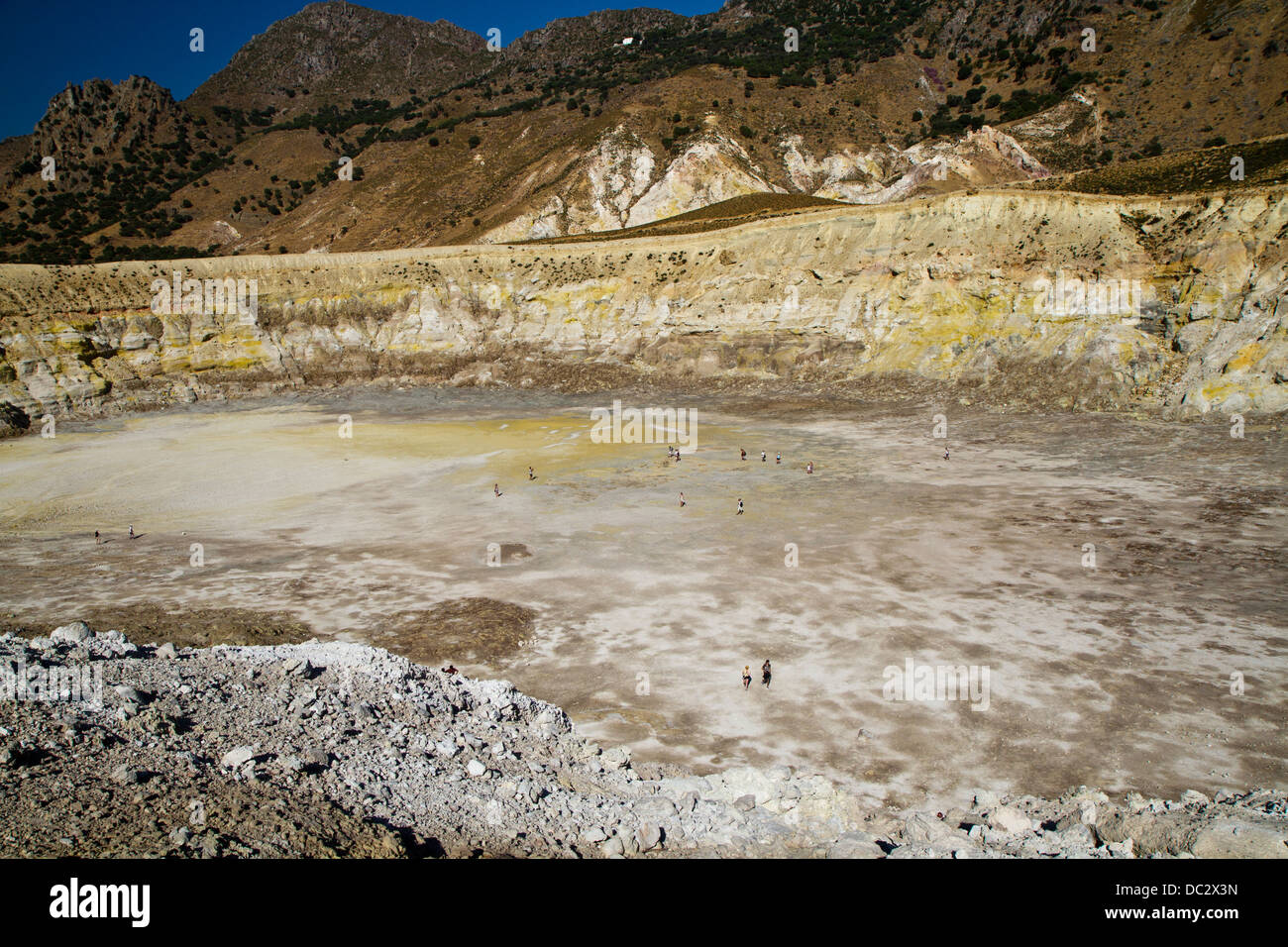 Nisyros Volcanic Island Greece Stock Photo - Alamy
