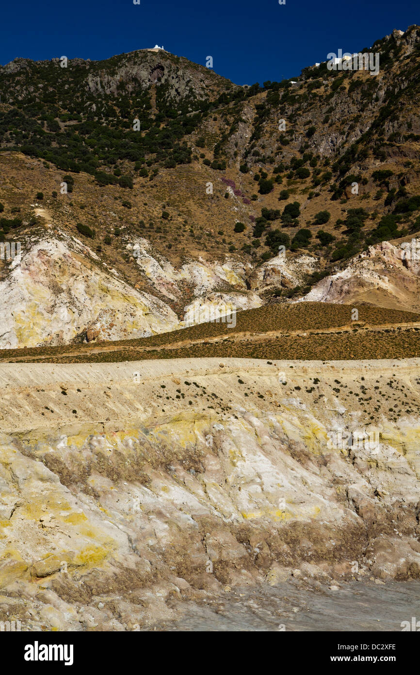 Nisyros Volcanic Island Greece Stock Photo - Alamy