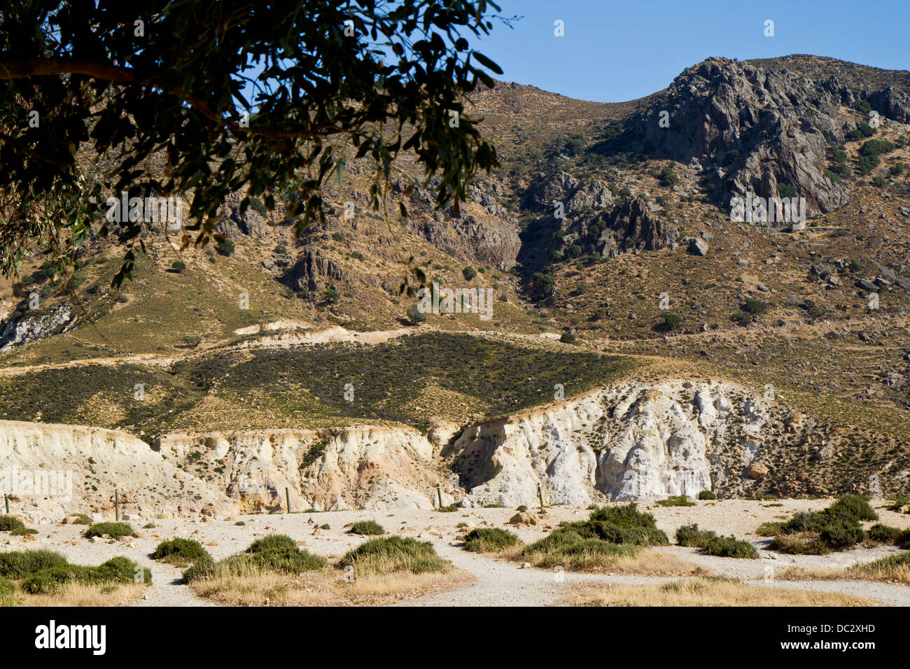 Nisyros Volcanic Island Greece Stock Photo - Alamy