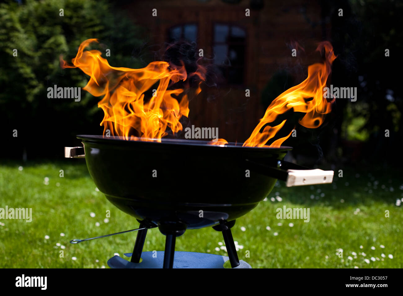 Fire, Hot grilling Stock Photo - Alamy