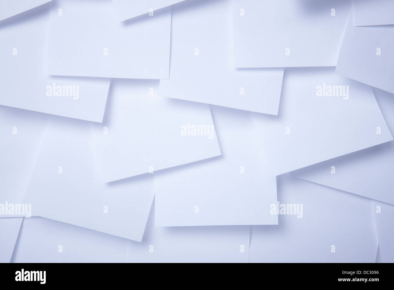 white memo papers Stock Photo - Alamy