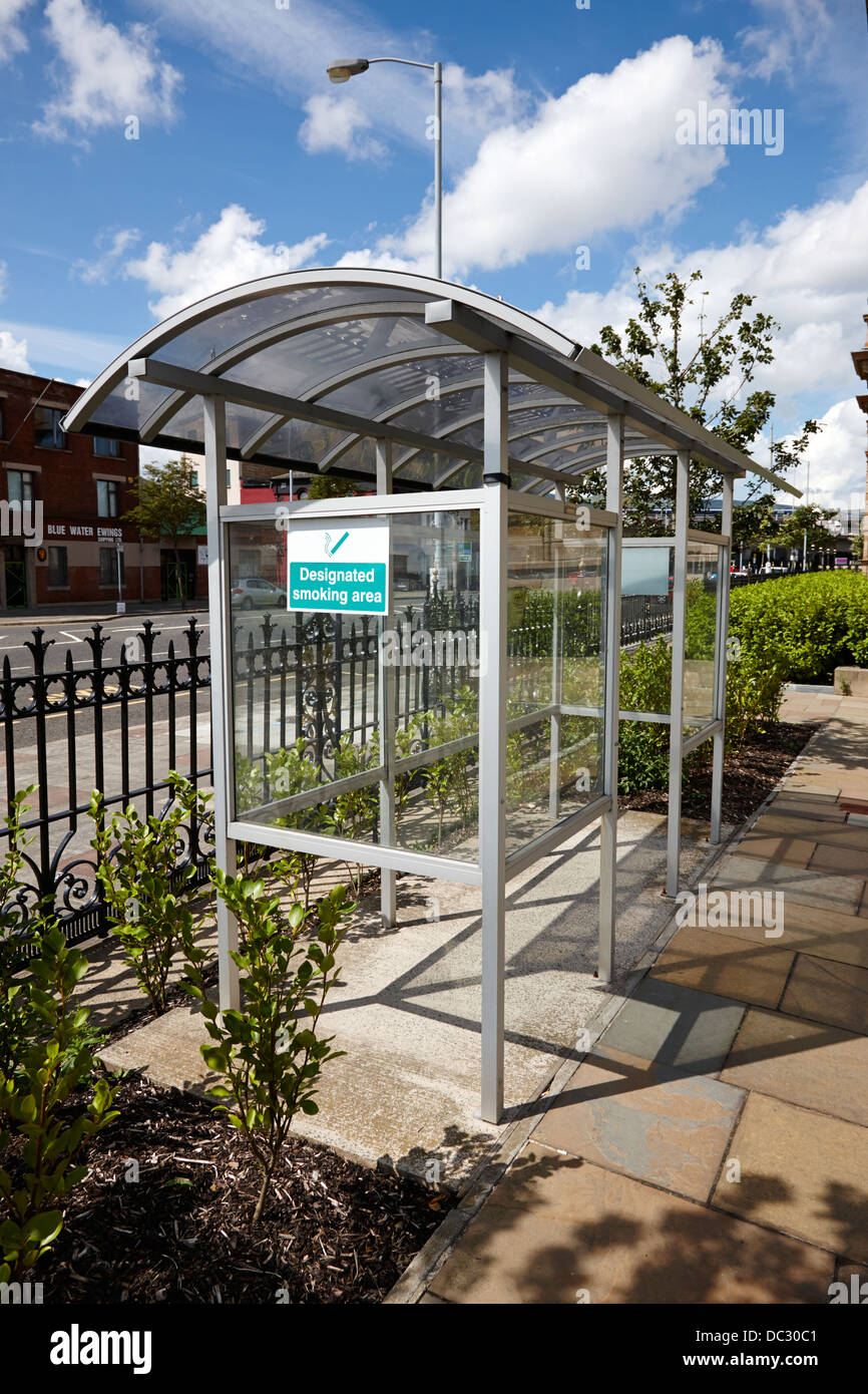 Smoking Area Outside