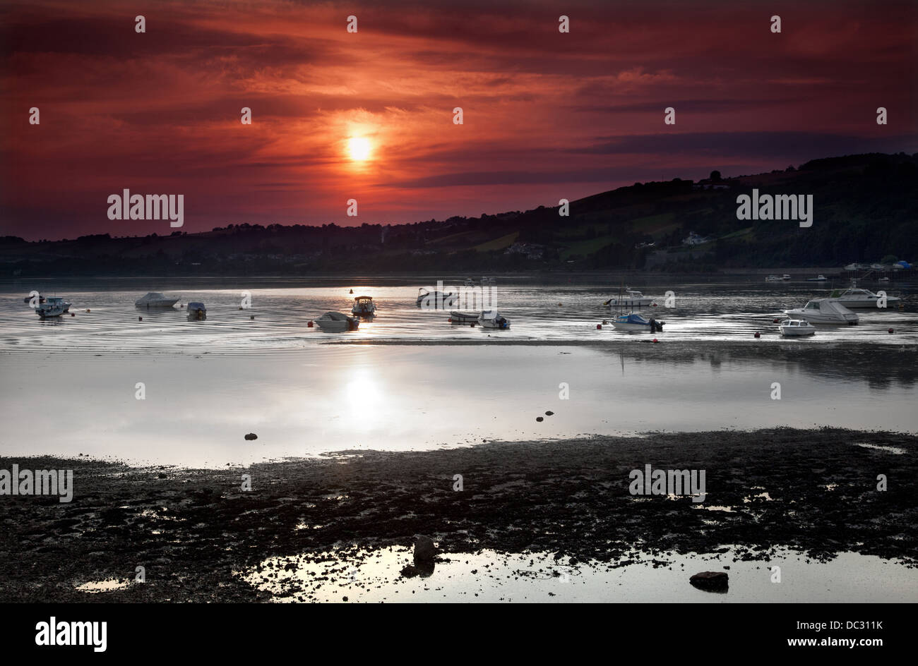 Boats on river teign hi-res stock photography and images - Alamy