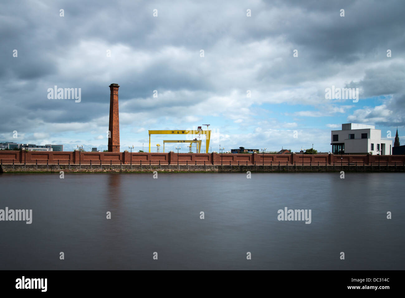 River Lagan Belfast Stock Photo - Alamy