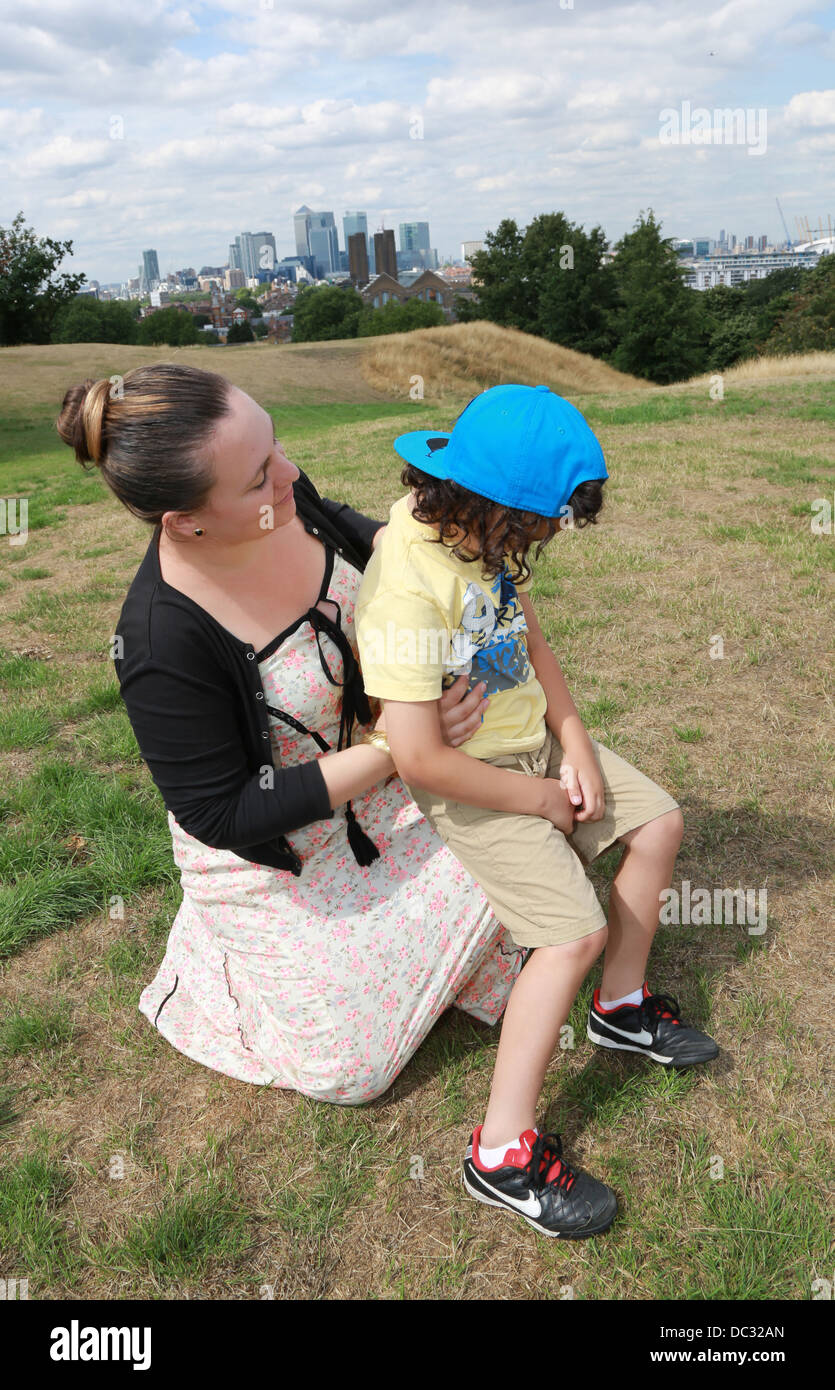 Child being told off hi-res stock photography and images - Alamy