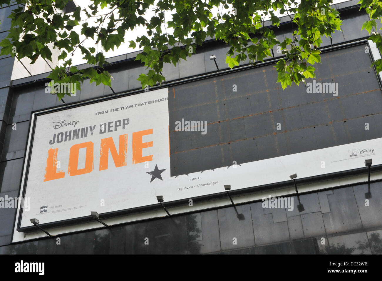 Leicester Square, London, UK. 8th August 2013. The Lone Ranger ...