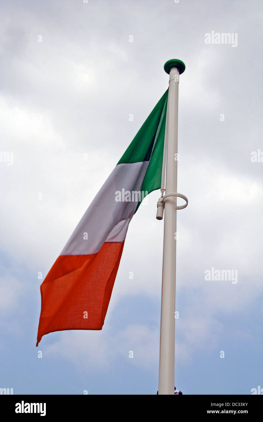 Irish Tricolour Flag High Resolution Stock Photography and Images - Alamy