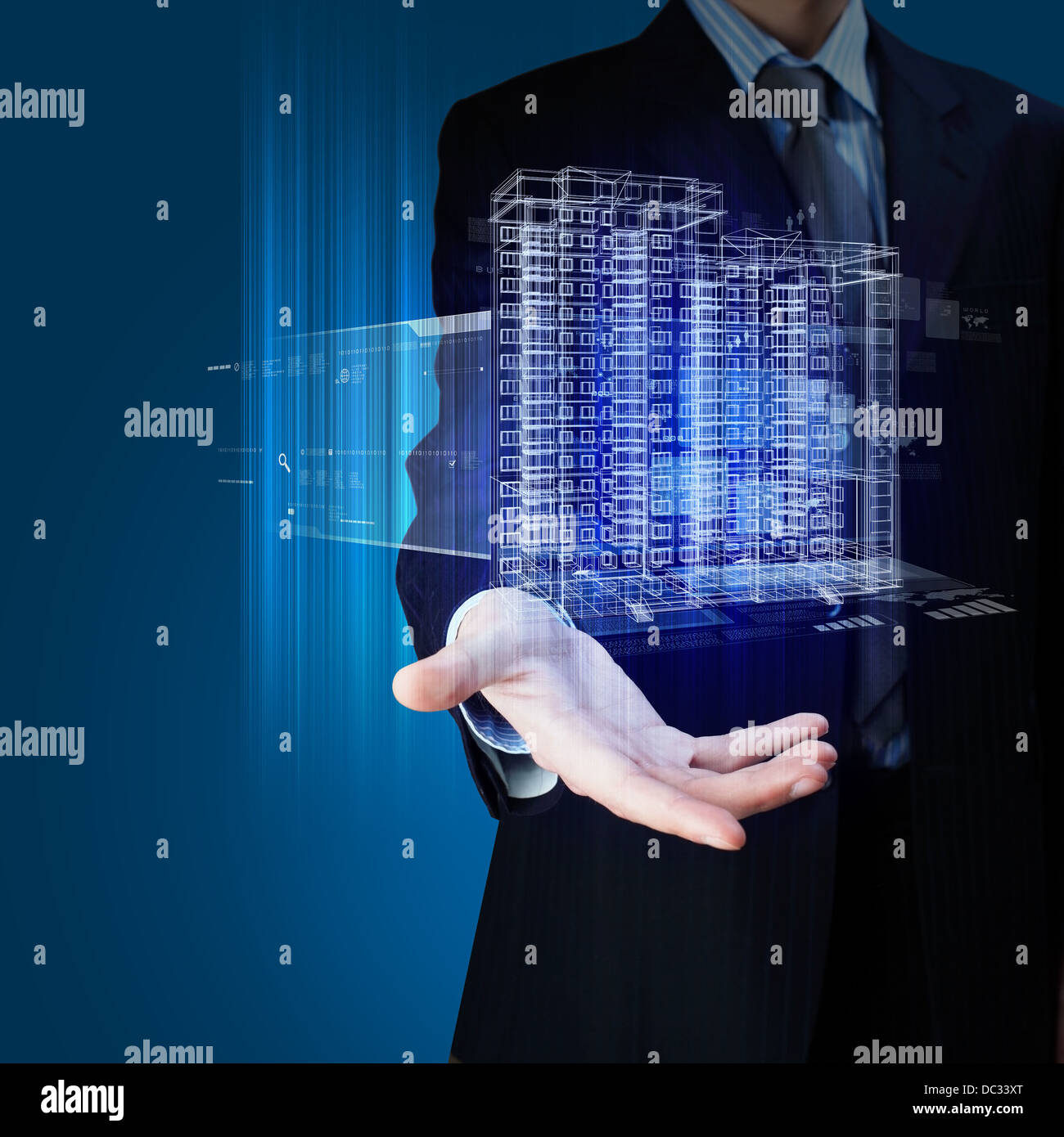 engineering automation building design Stock Photo - Alamy