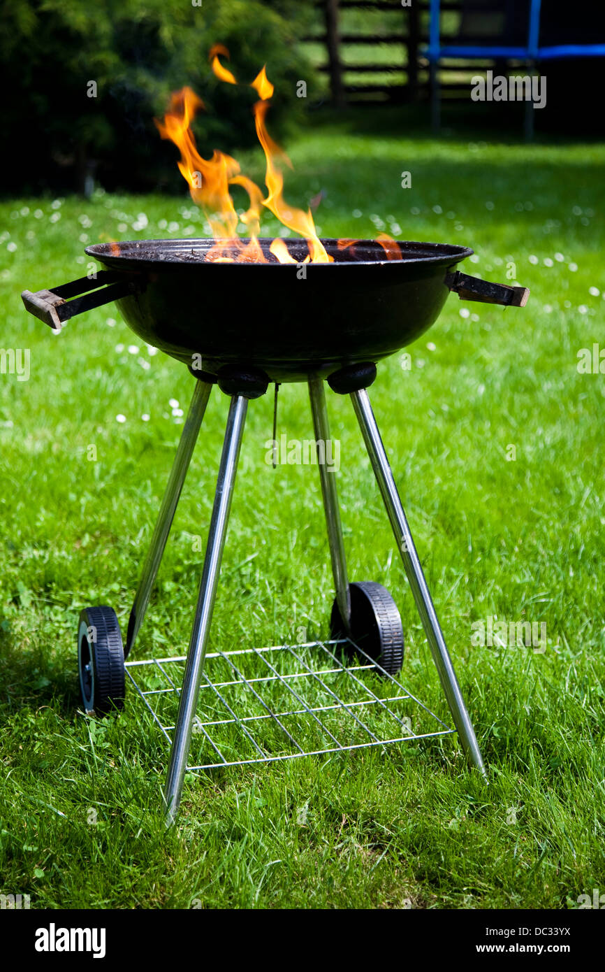 Fire, Hot grilling Stock Photo - Alamy
