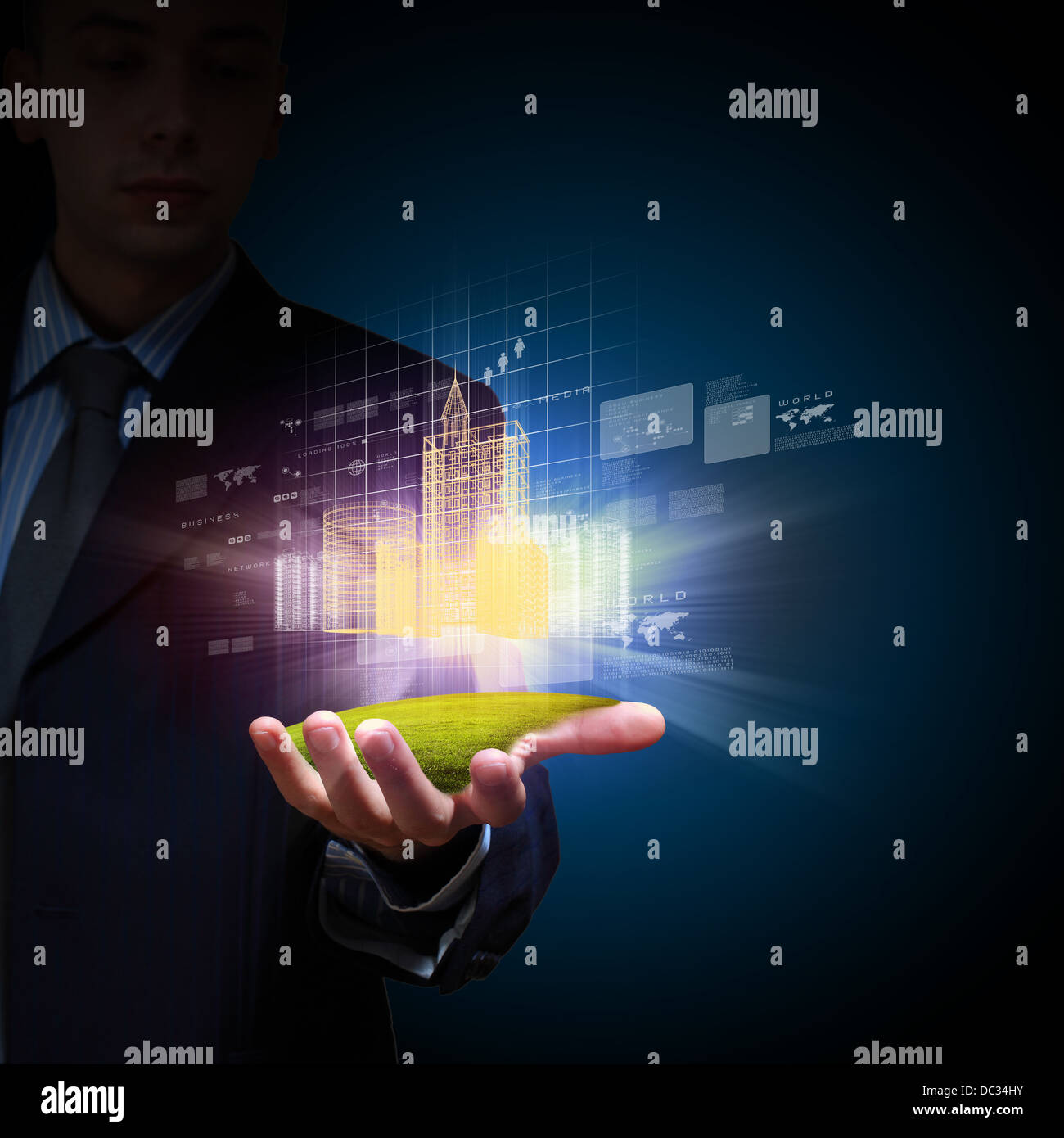 engineering automation building design Stock Photo - Alamy