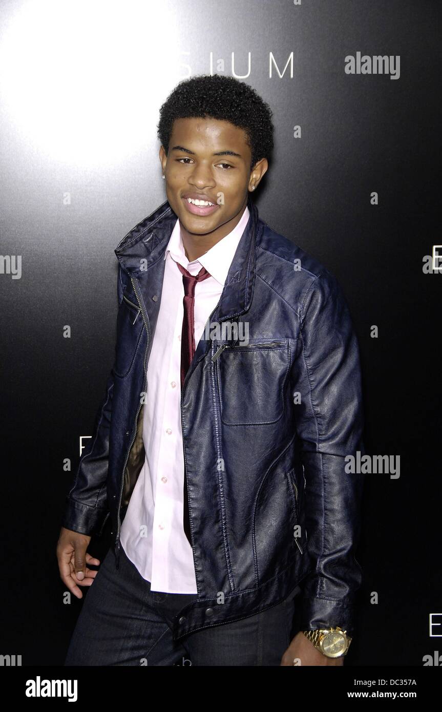 Trevor Jackson at arrivals for ELYSIUM Premiere, Regency Village ...