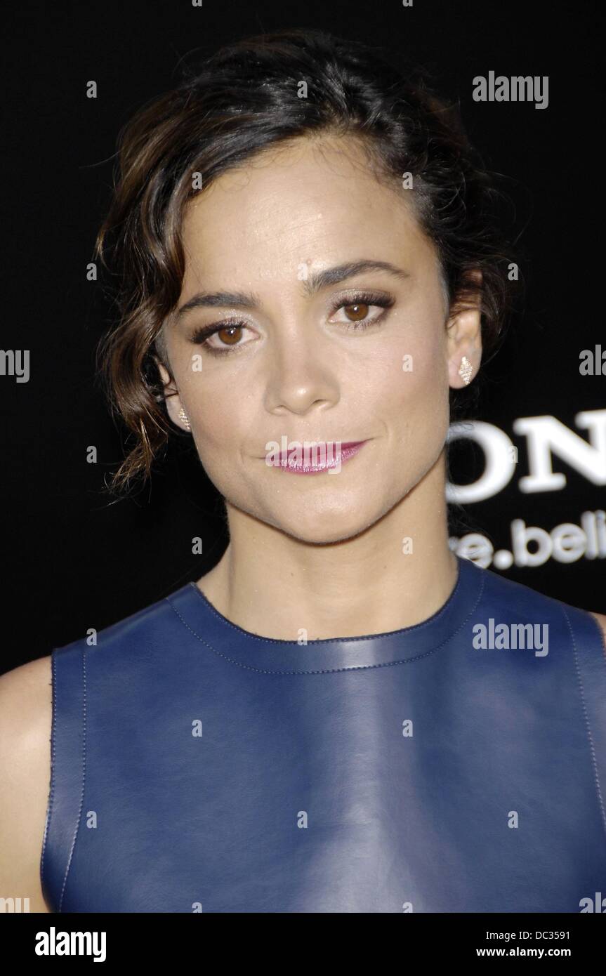 Los Angeles, CA. 7th Aug, 2013. Alice Braga at arrivals for ELYSIUM ...